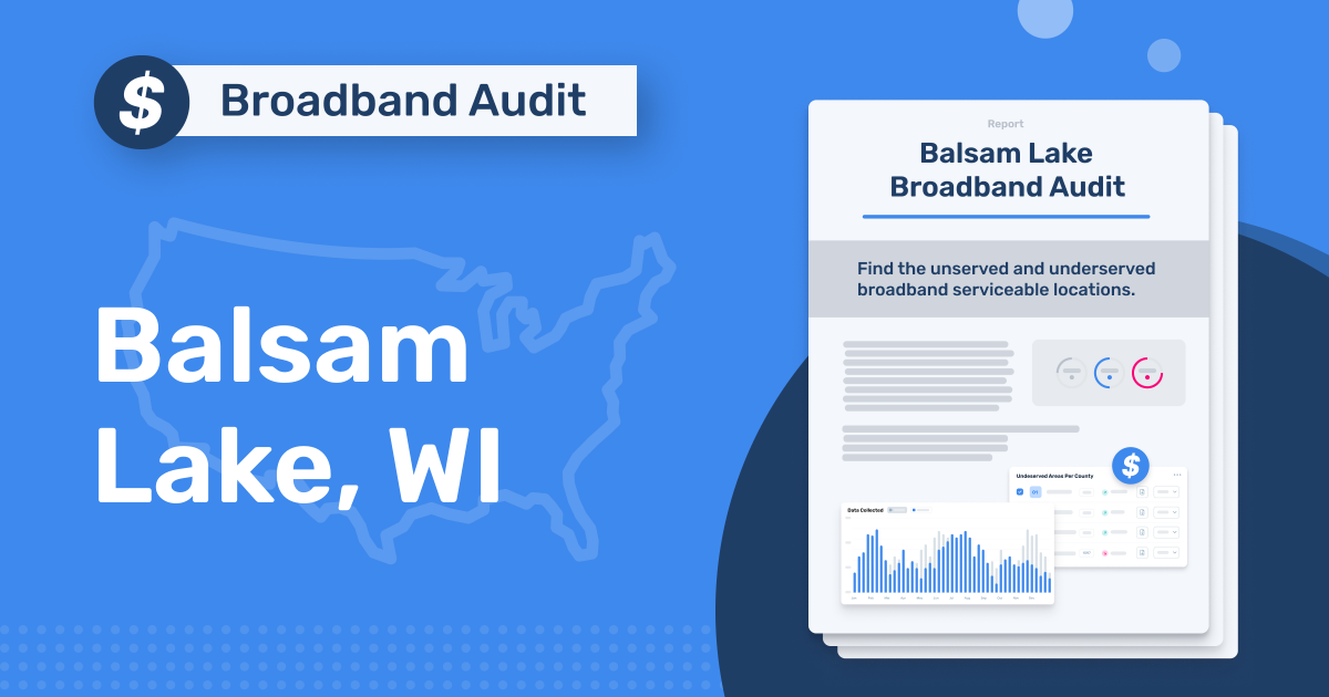 Balsam Lake, Wisconsin Broadband Audit