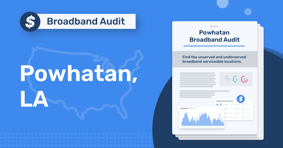 Powhatan, Louisiana Broadband Audit