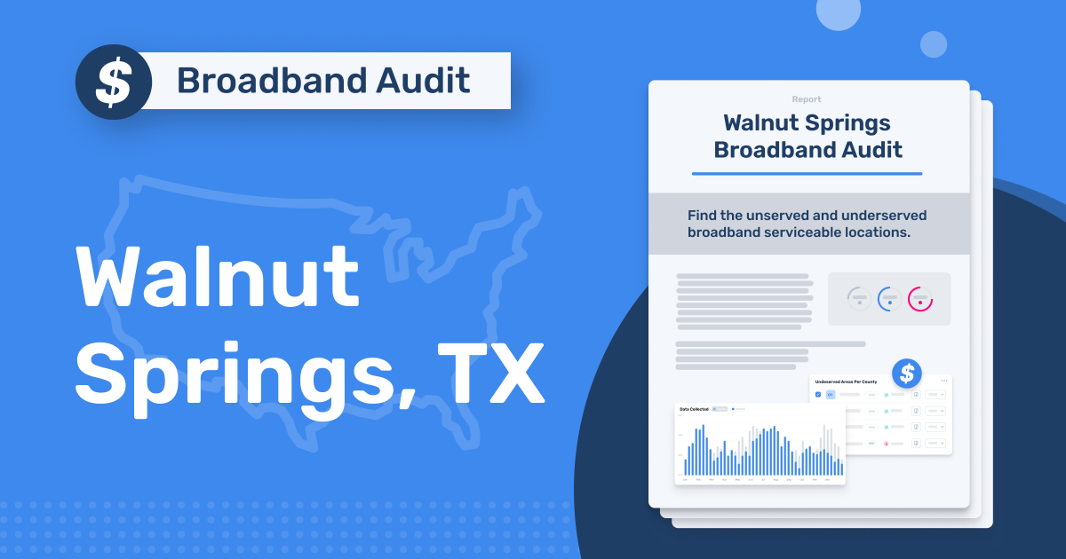 Walnut Springs, Texas Broadband Audit